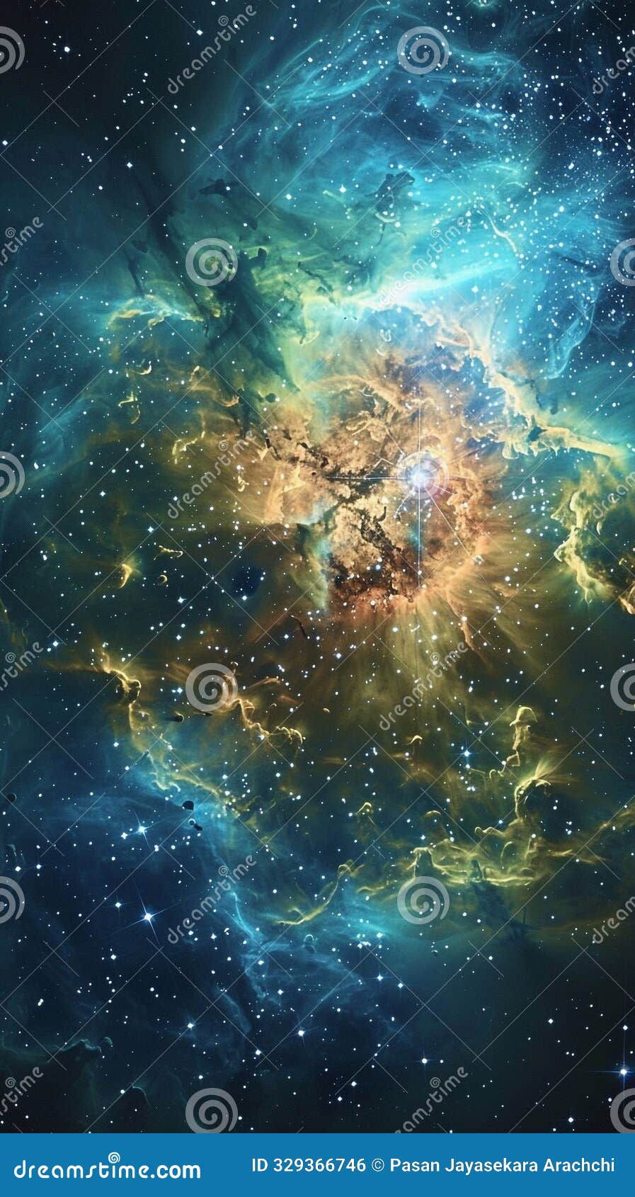 The Crab Nebula Displaying Remnants of a Supernova Explosion Stock ...