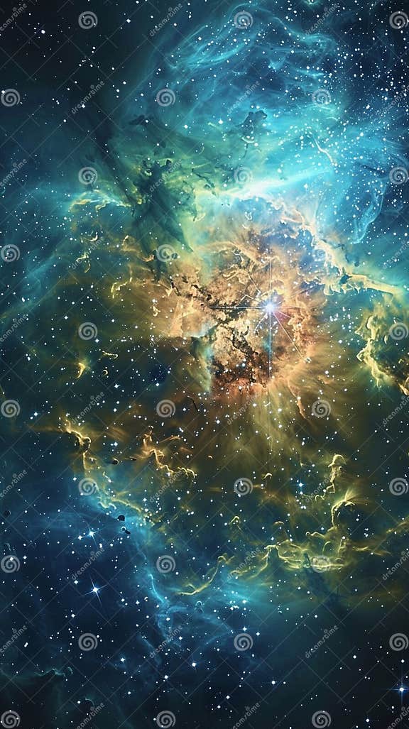 The Crab Nebula Displaying Remnants of a Supernova Explosion Stock ...