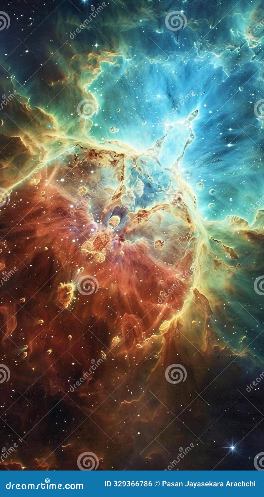 The Crab Nebula Displaying Remnants of a Supernova Explosion Stock ...