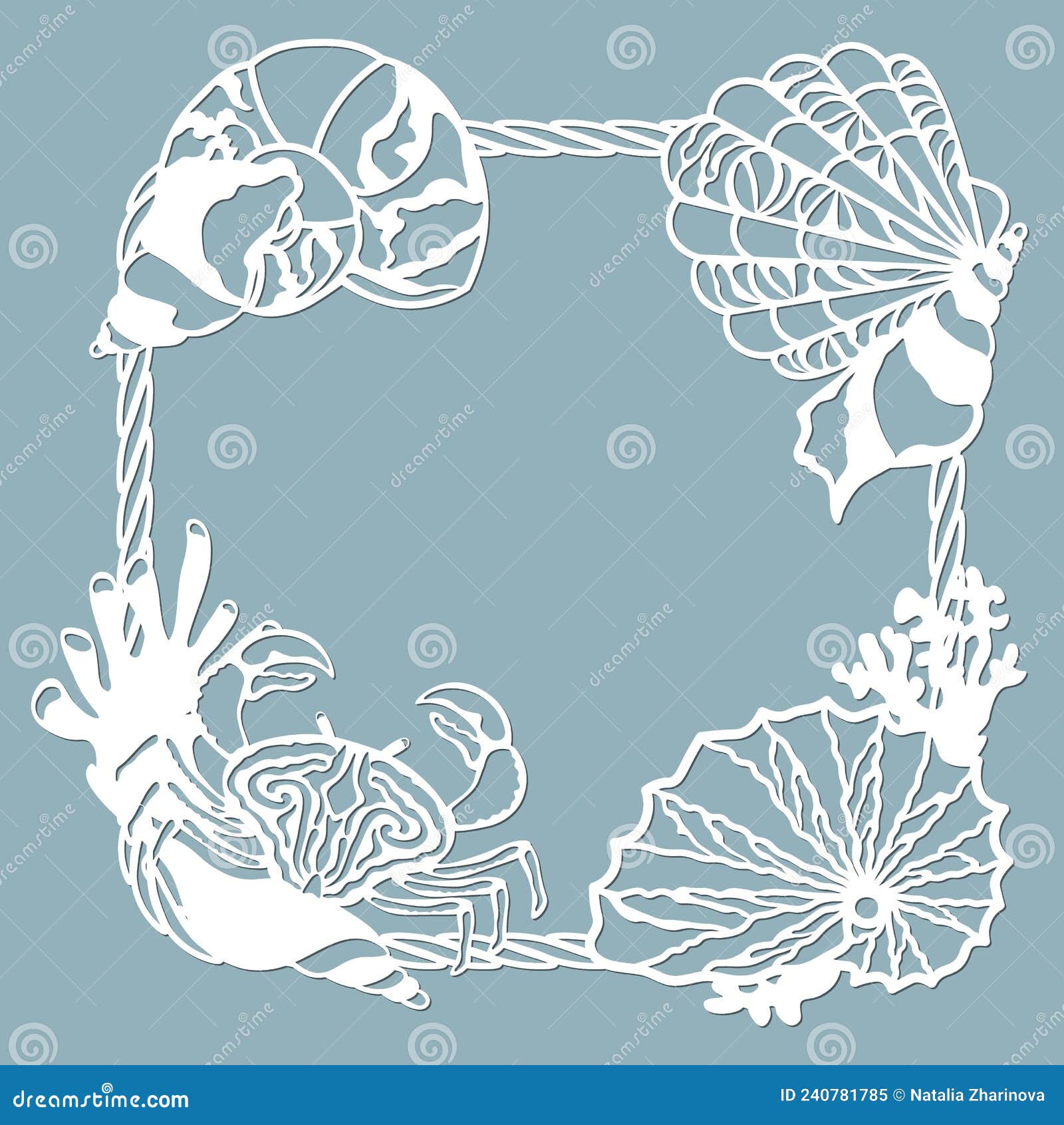 Scallop Shell Template