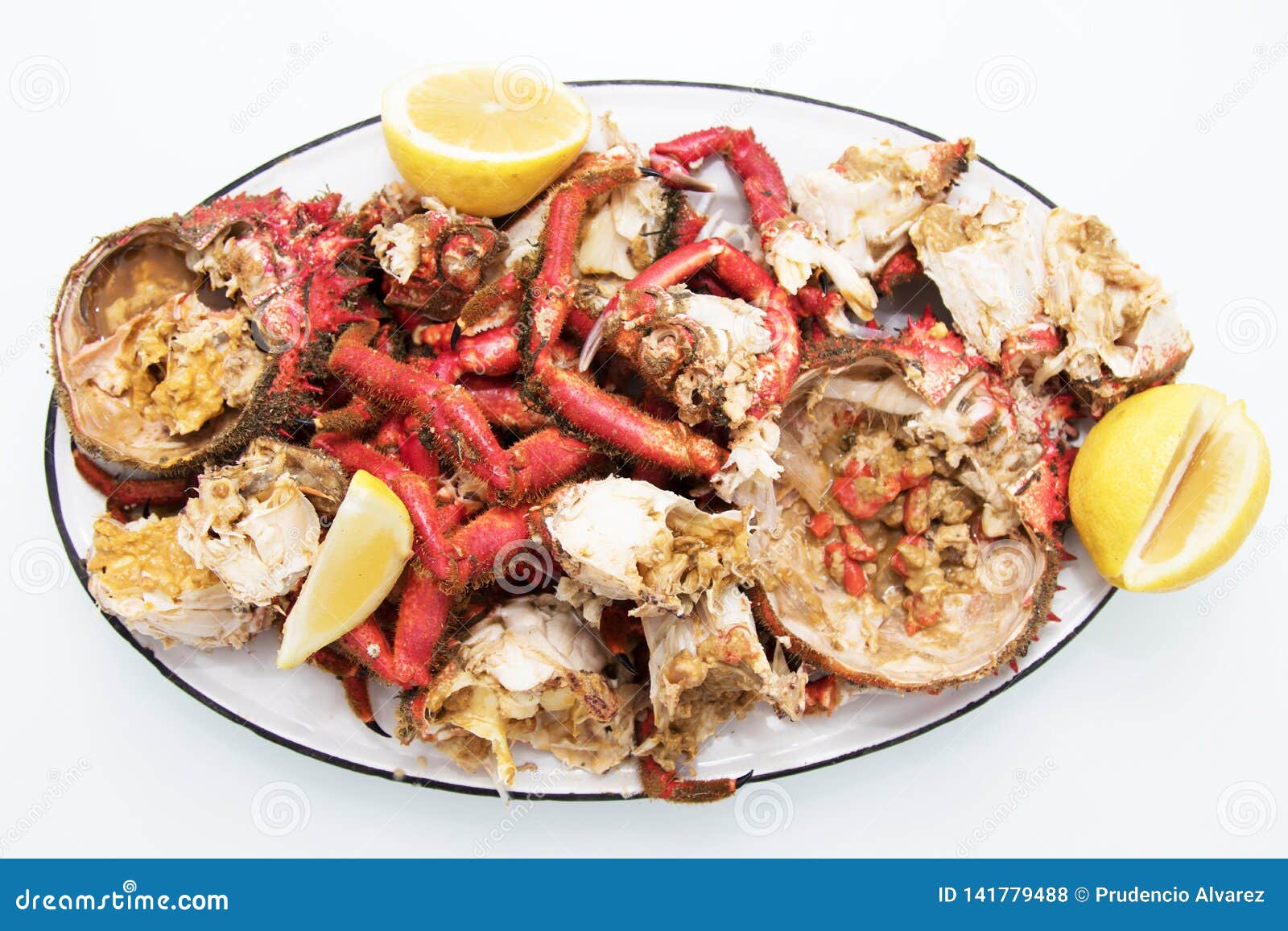 Crab and shellfish stock photo. Image of delicatessen - 141779488