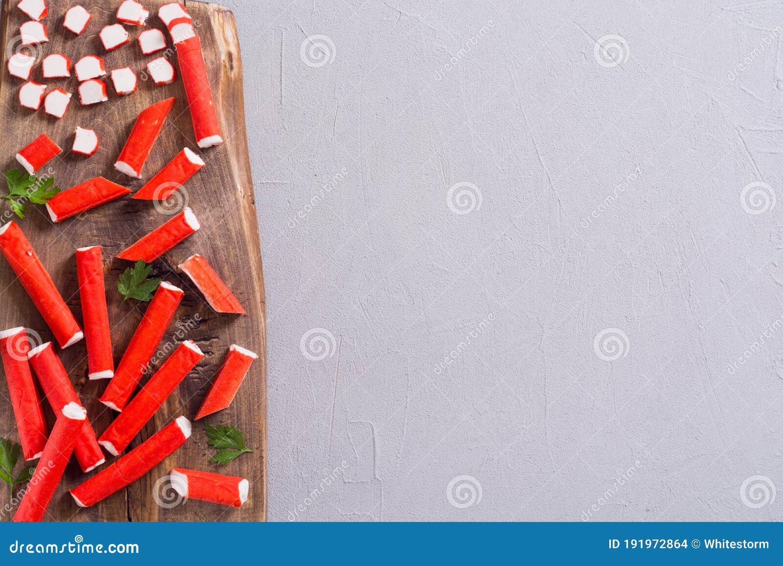 Fish Protein Surimi Prawn Shapes Royalty-Free Stock Image ...
