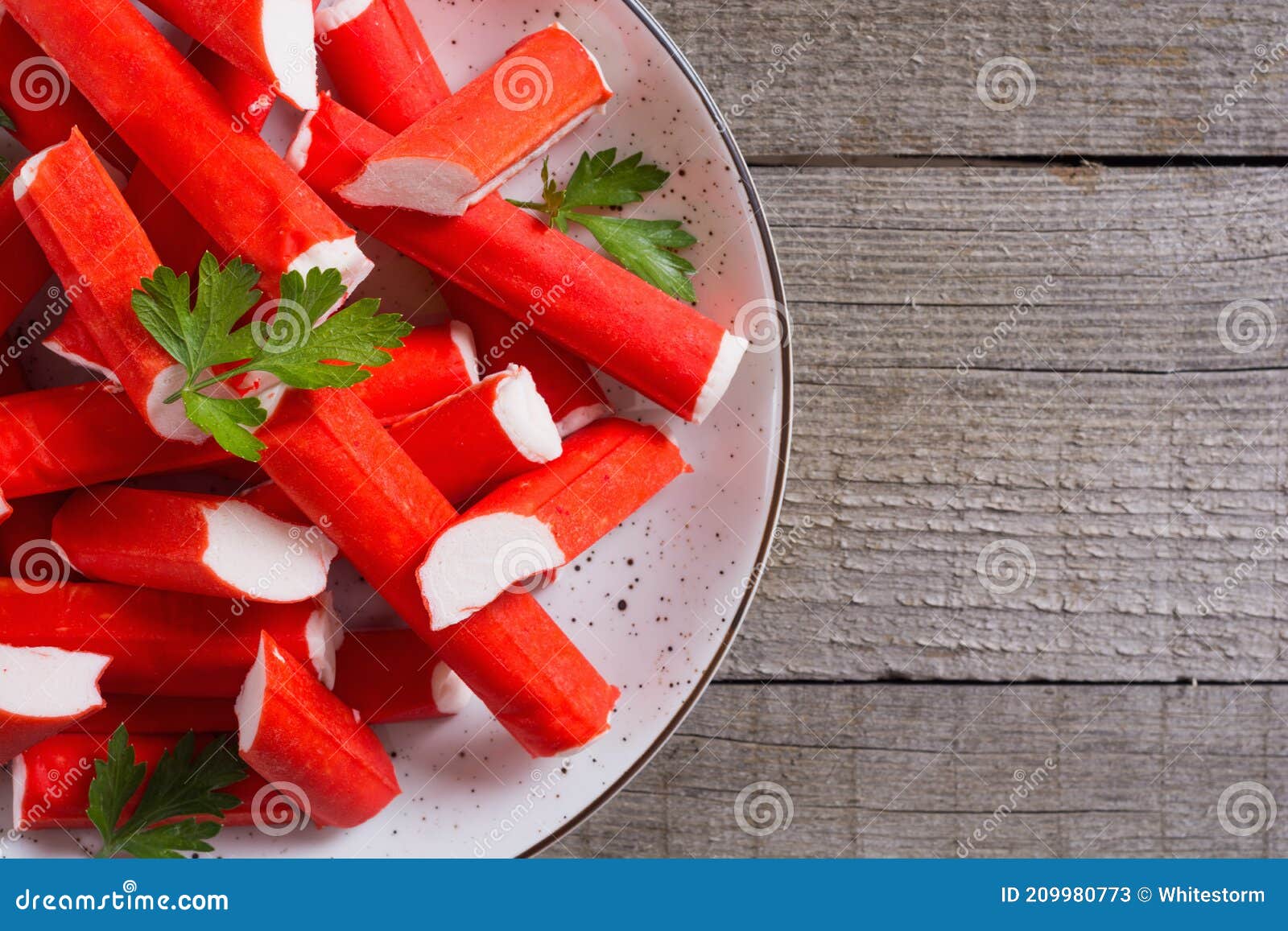 Fish Protein Surimi Prawn Shapes Royalty-Free Stock Image ...