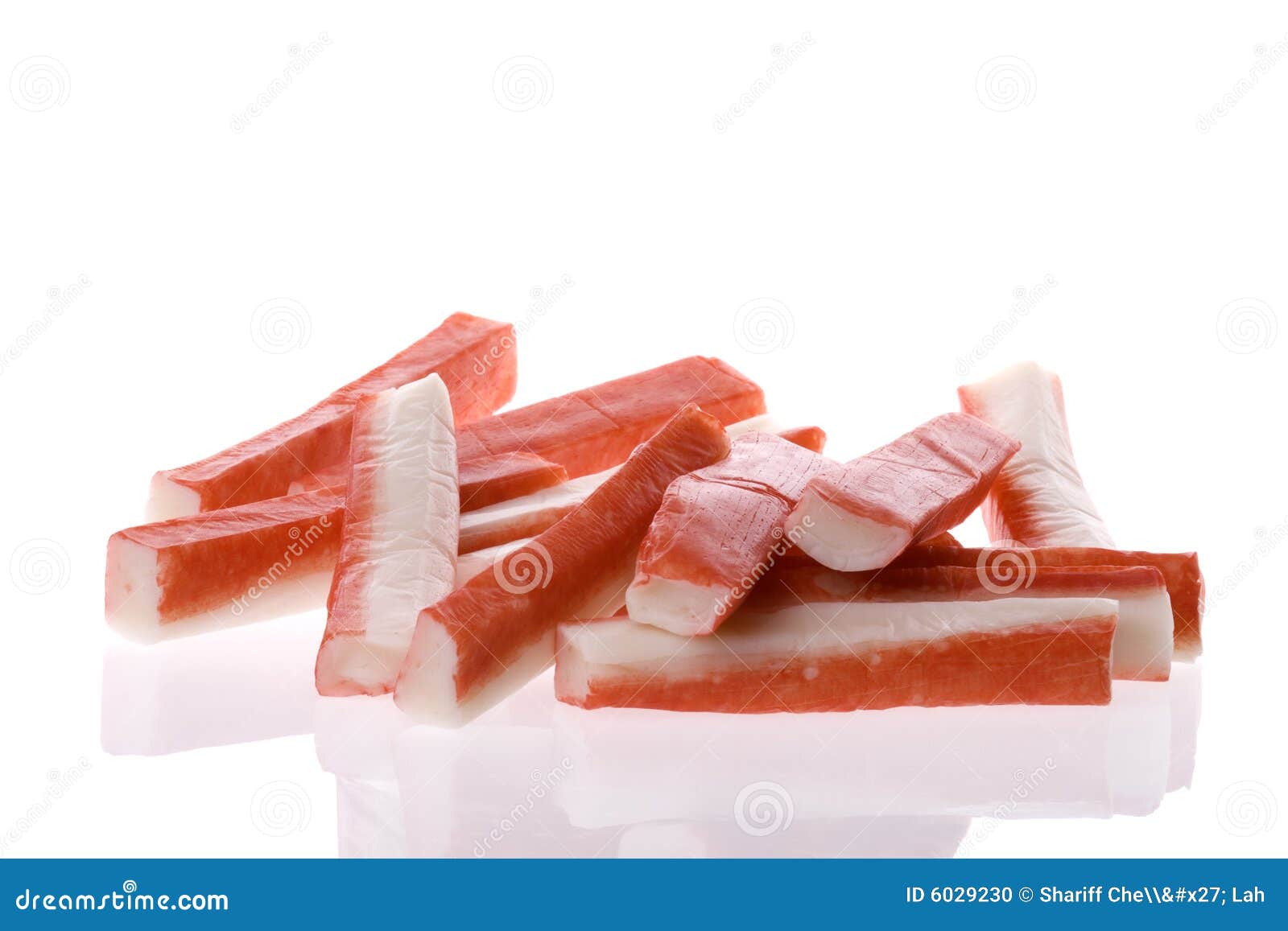 Crab Sticks Isolated stock photo. Image of stick, isolated - 6029230
