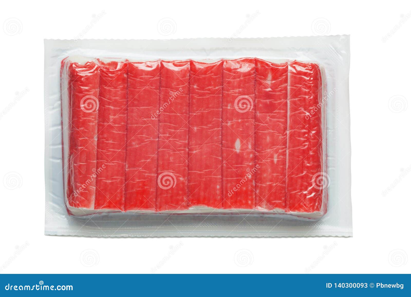 Crab Sticks In Plastic Packaging Royalty-Free Stock Photography ...