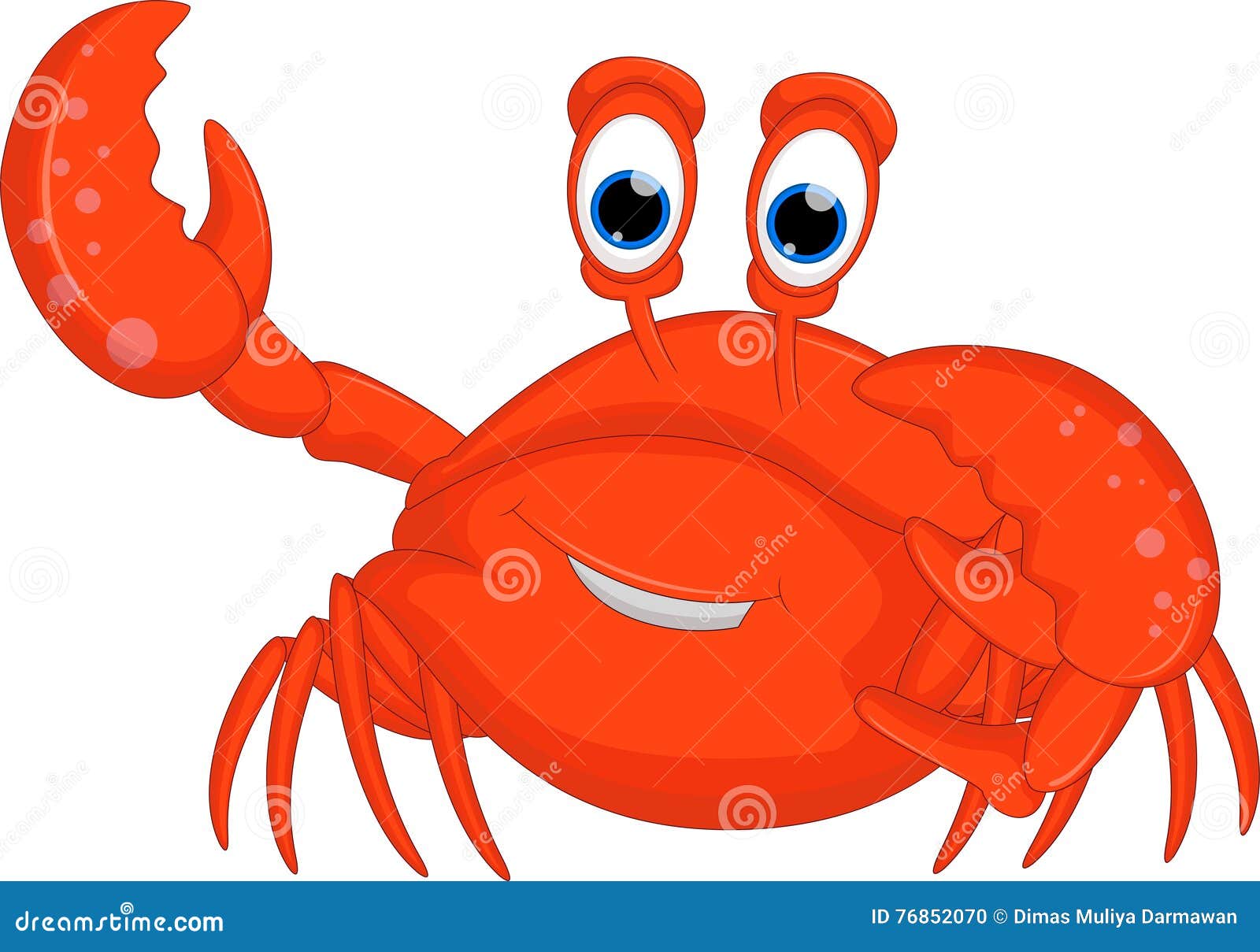 Crabs Cartoon Vector | CartoonDealer.com #17584033
