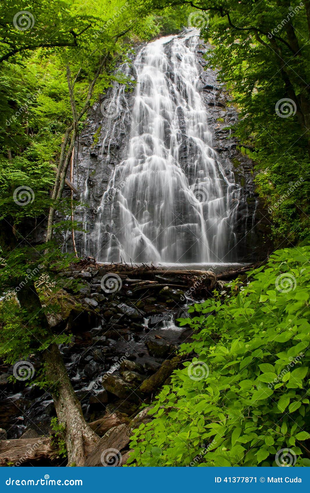 Crabtree Falls, NC stock image. Image of ridge, carolina - 41377871