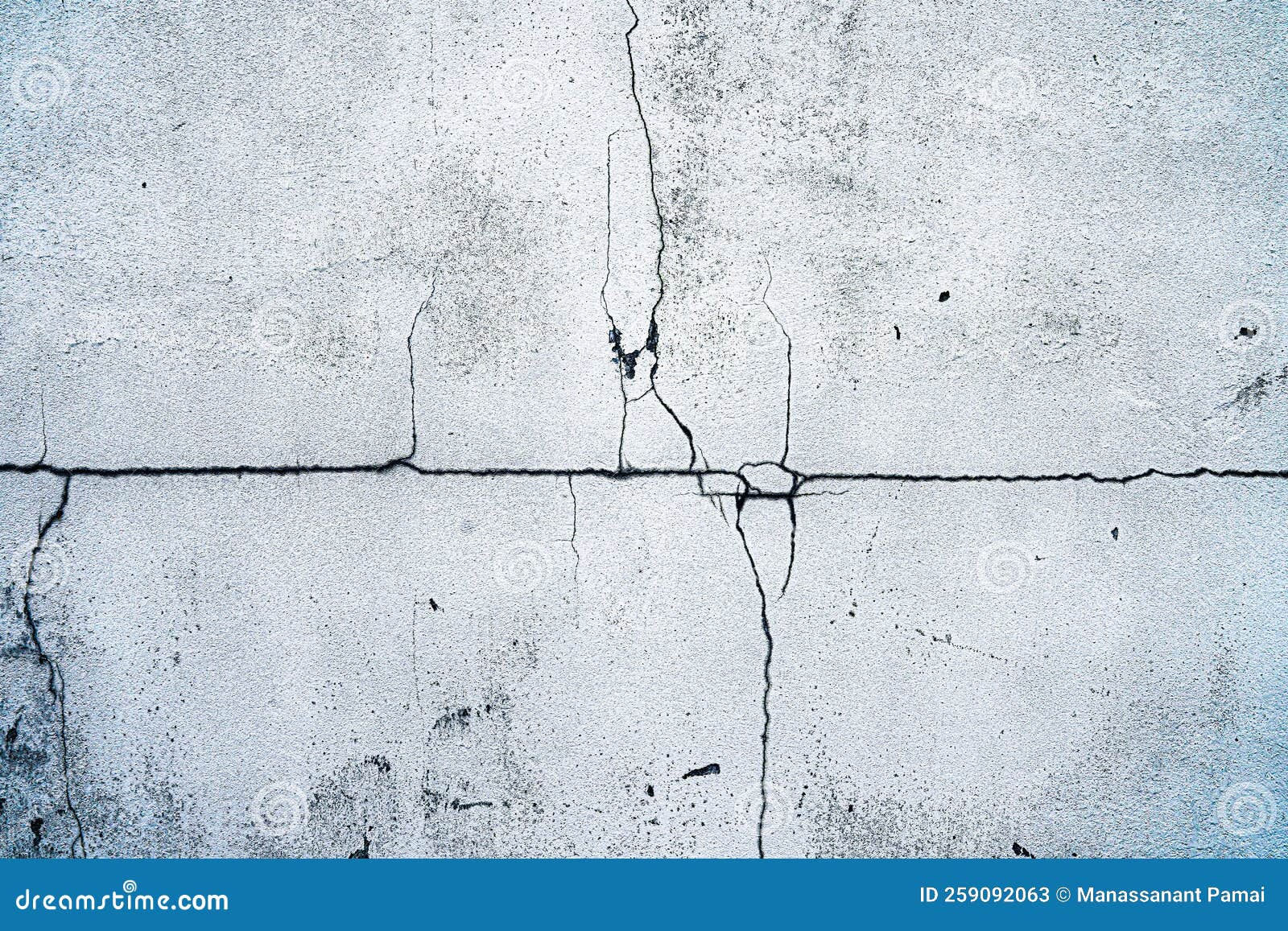 Crack Cemant Concrete Wall, Broken Building Surface Texture Background ...
