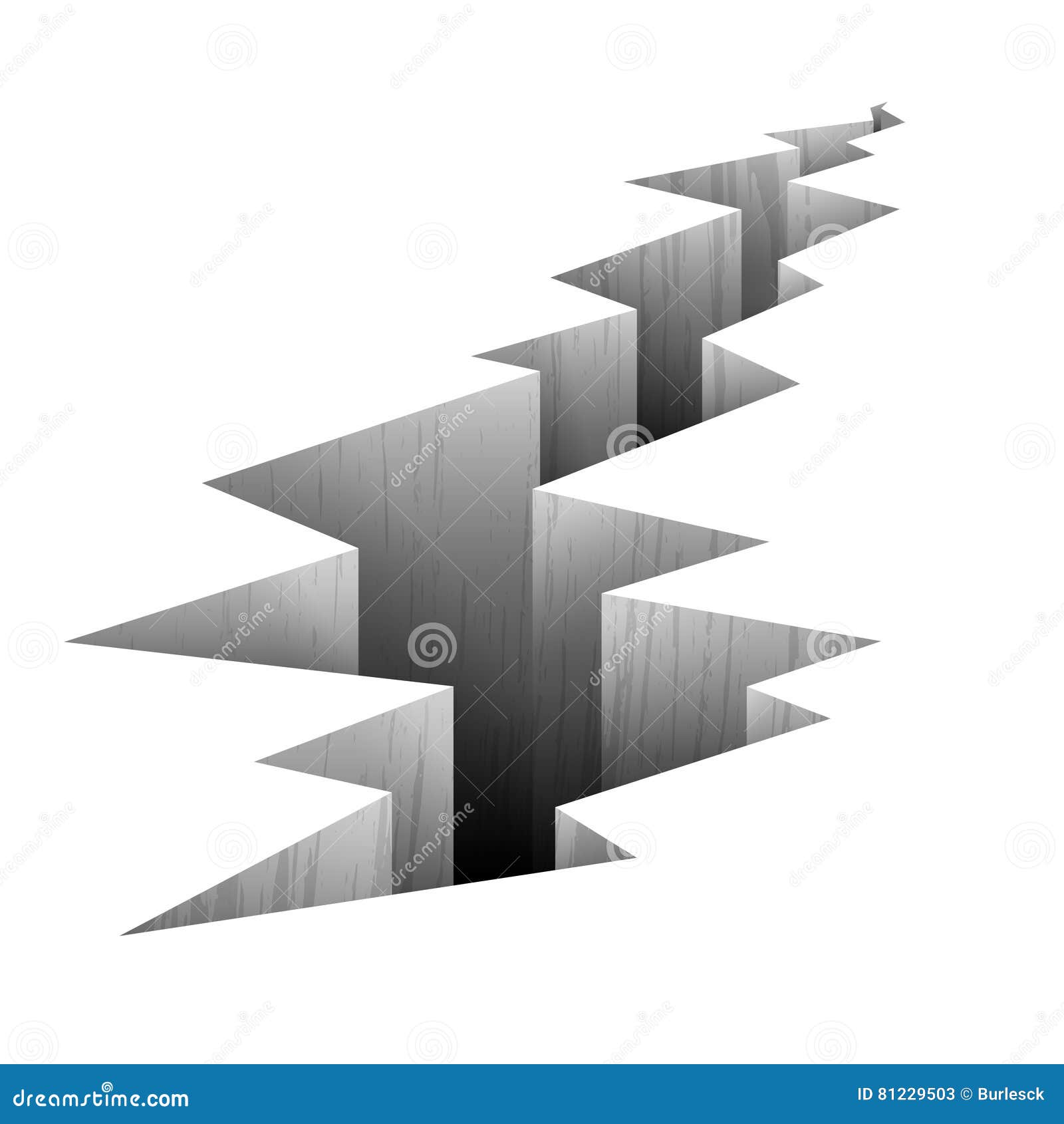 Crack Fault Line in Ground Vector Illustration Stock Vector ... Crack Fault Line in Ground Vector Illustration Stock Vector ...
