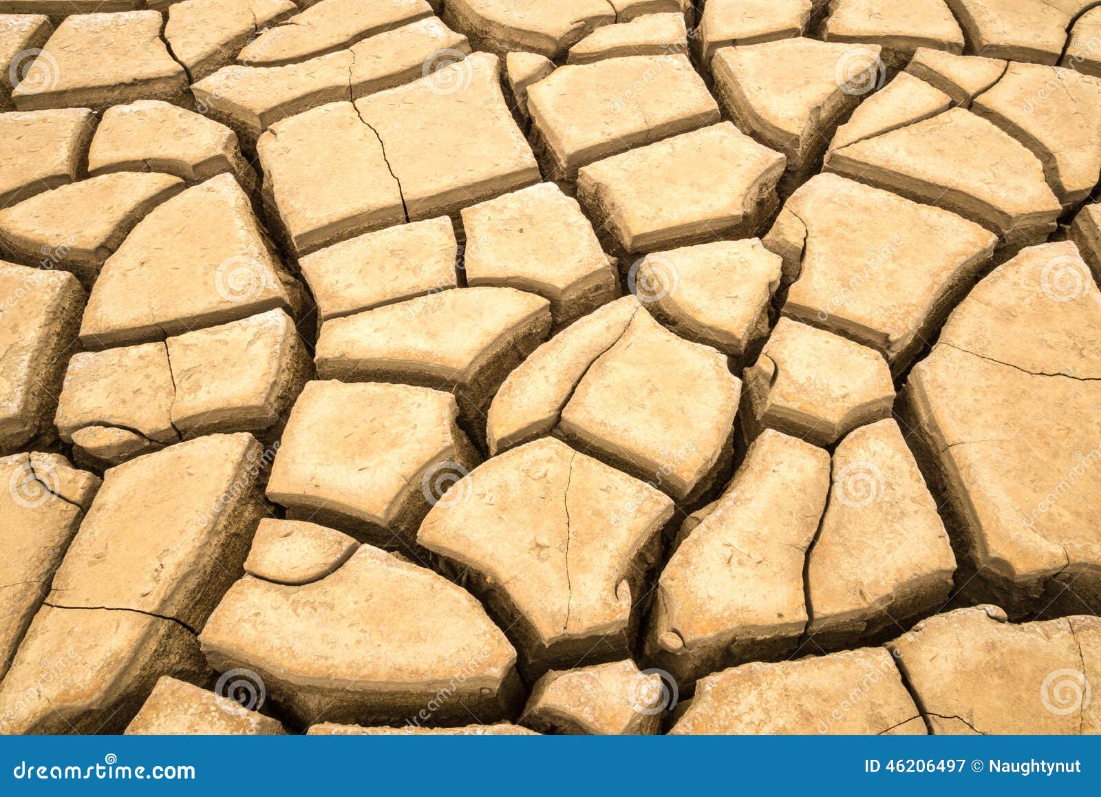 A Crack Ground in Arid Environment , Pattani, Thailand. Stock Image ...