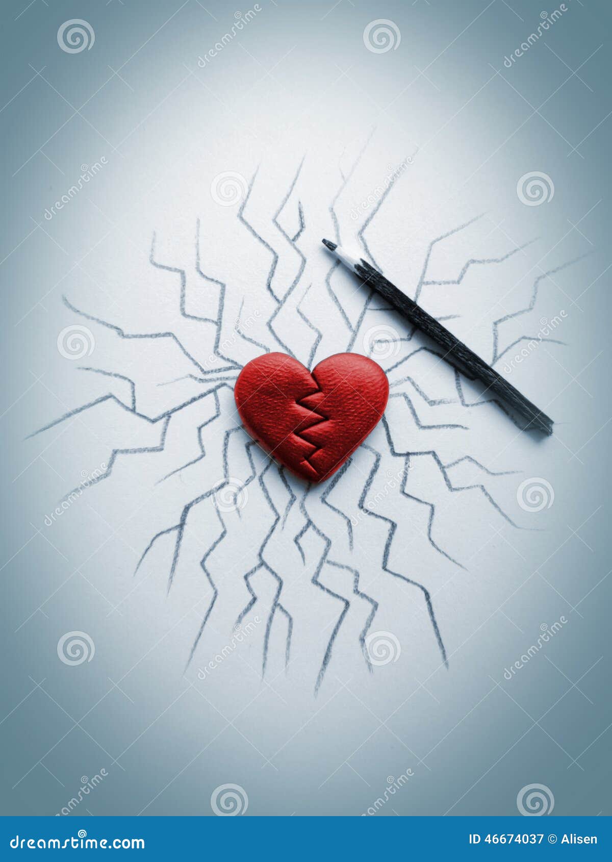 Crack heart stock image. Image of heart, accidents, feelings - 46674037