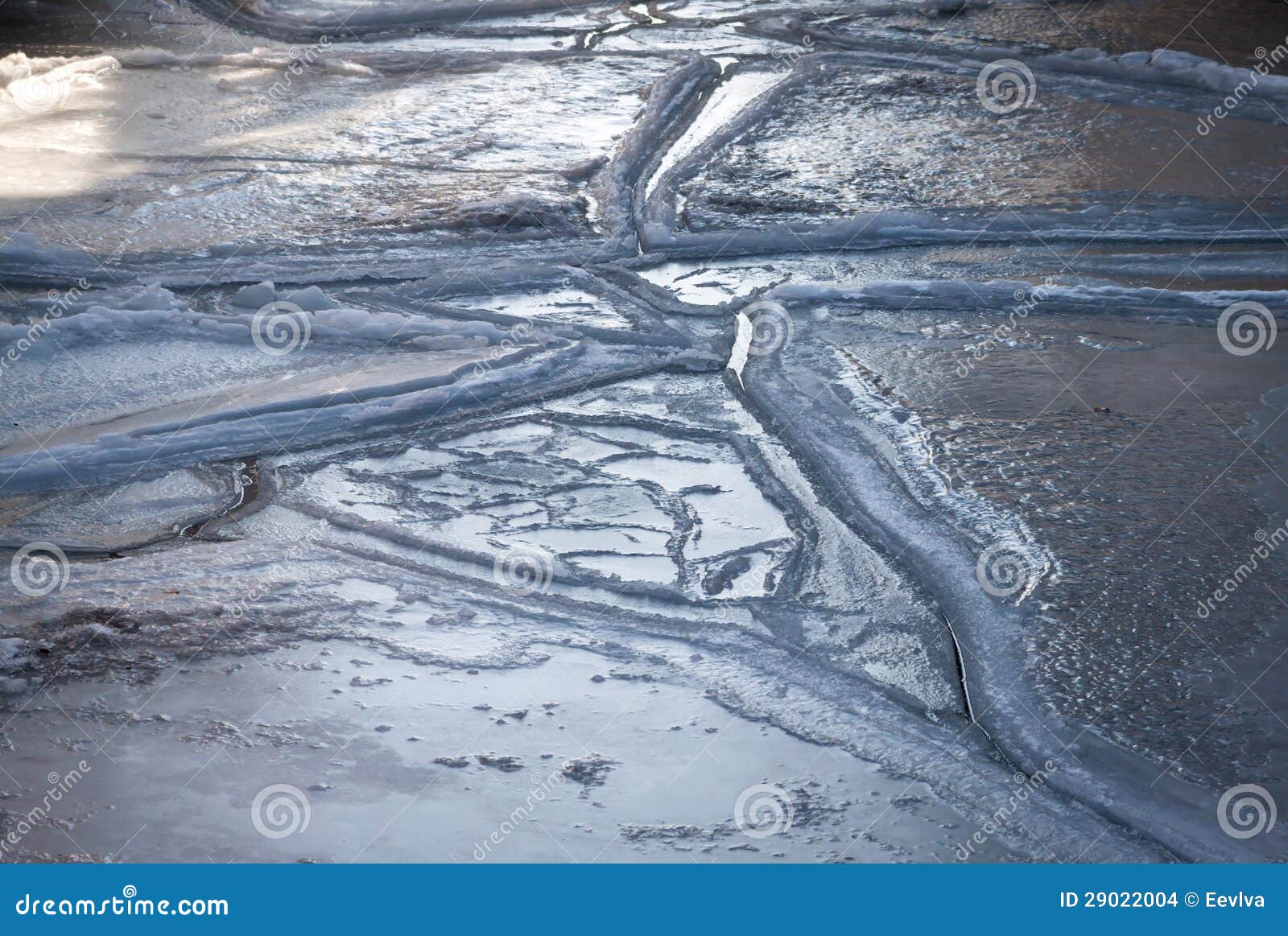 Crack in ice. stock photo. Image of glacial, frosty, cold - 29022004