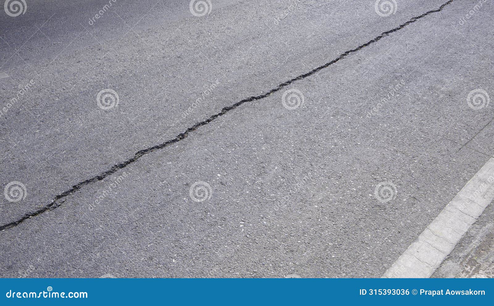 Crack Line Texture on Surface of the Old Asphalt Road Background in ...