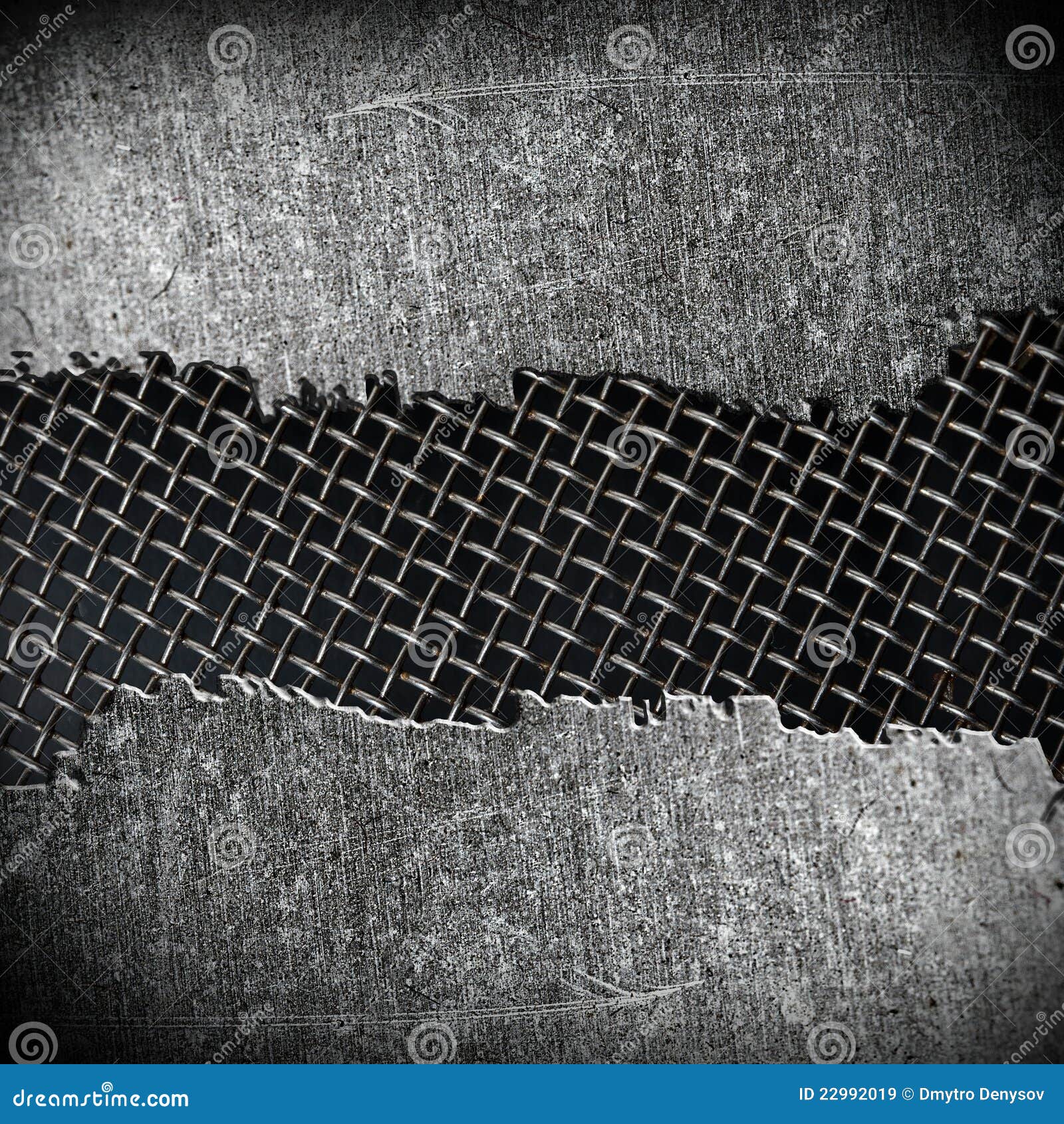 Crack Metal Background With Old Layers Of White Paint. Texture Rusted ...