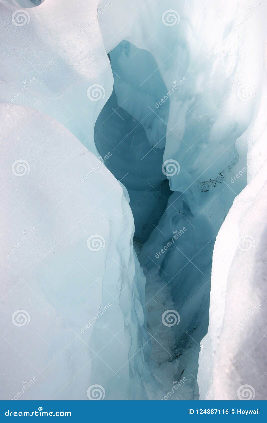 Rugged glacier ice stock photo. Image of blue, hole - 124887116
