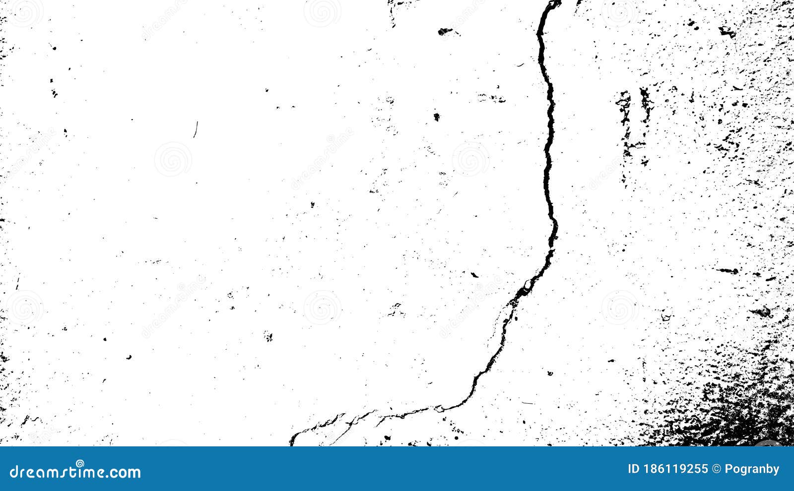 Crack Pattern Seamless. Fissure And Rift Background. Fracture Texture ...