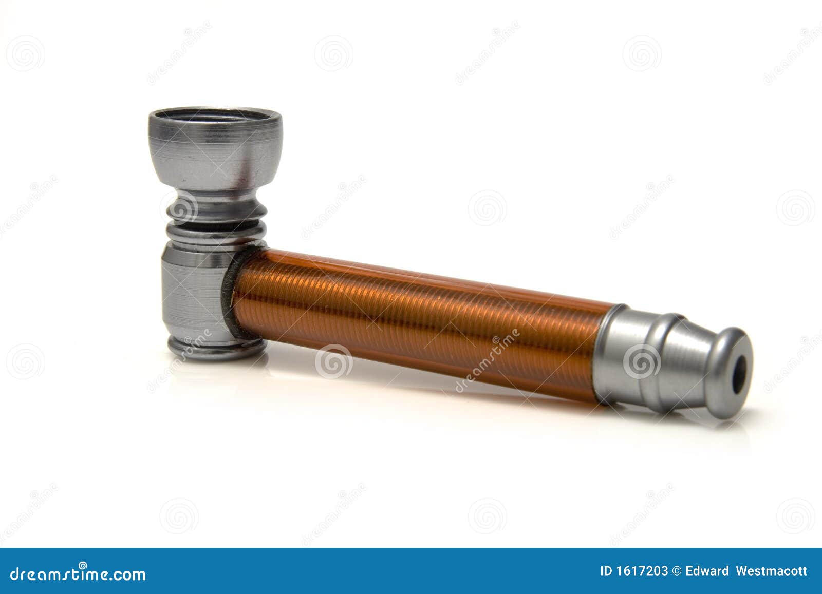 Crack Pipe stock image. Image of metallic, unique, shape - 1617203