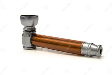 Crack Pipe stock image. Image of metallic, unique, shape - 1617203