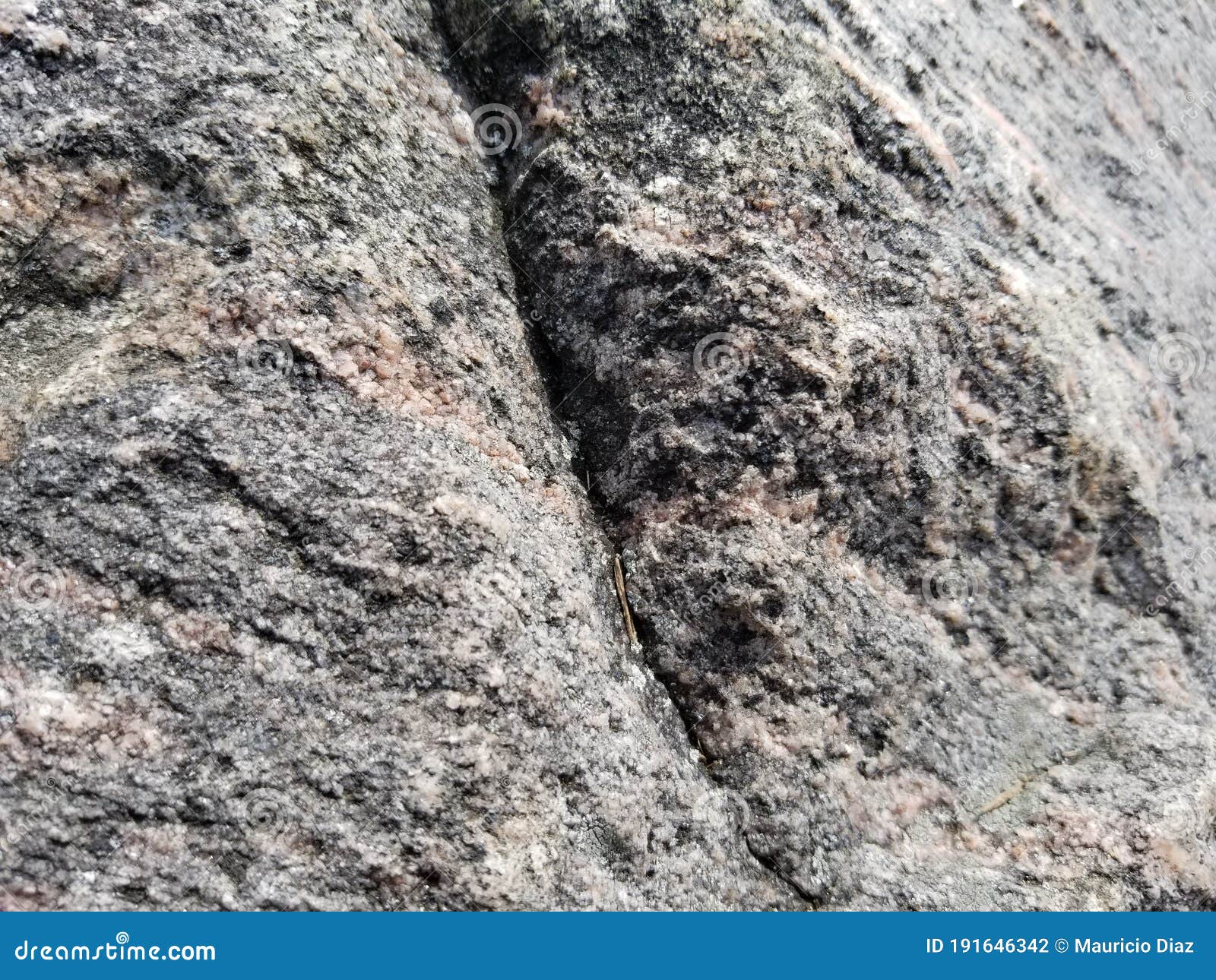 The crack on the rock stock photo. Image of mountain - 191646342