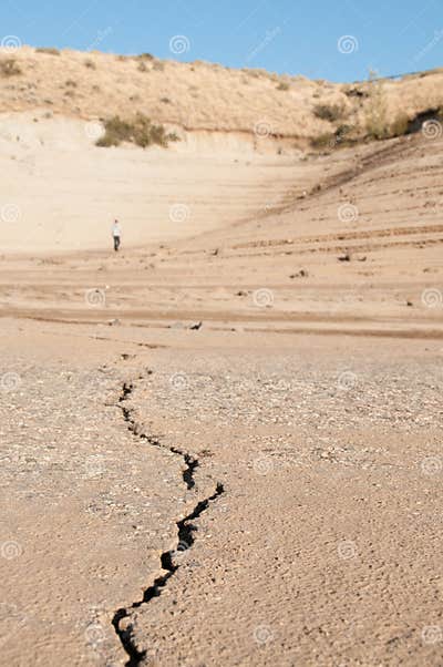 Crack in Sand stock photo. Image of hill, idaho, beach - 11266404