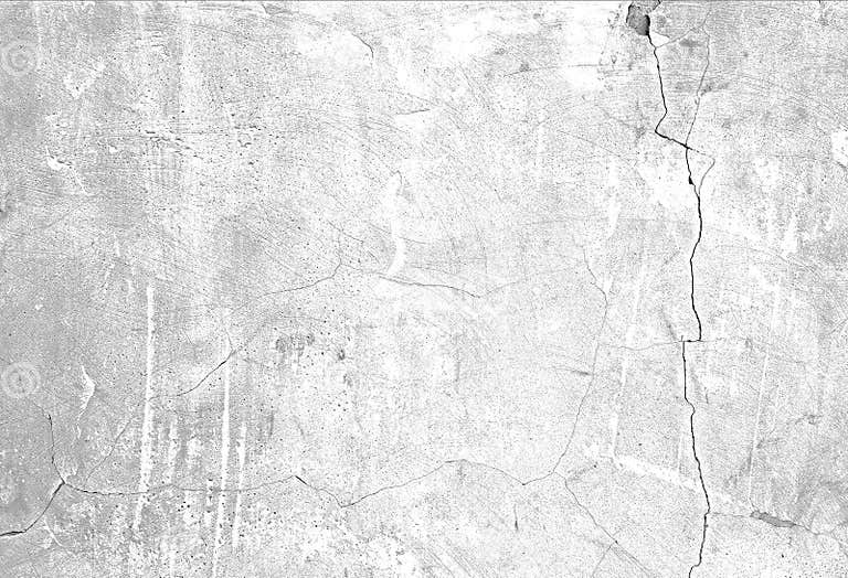 Crack and Scratch Surface of a Concrete Wall Stock Photo - Image of ...