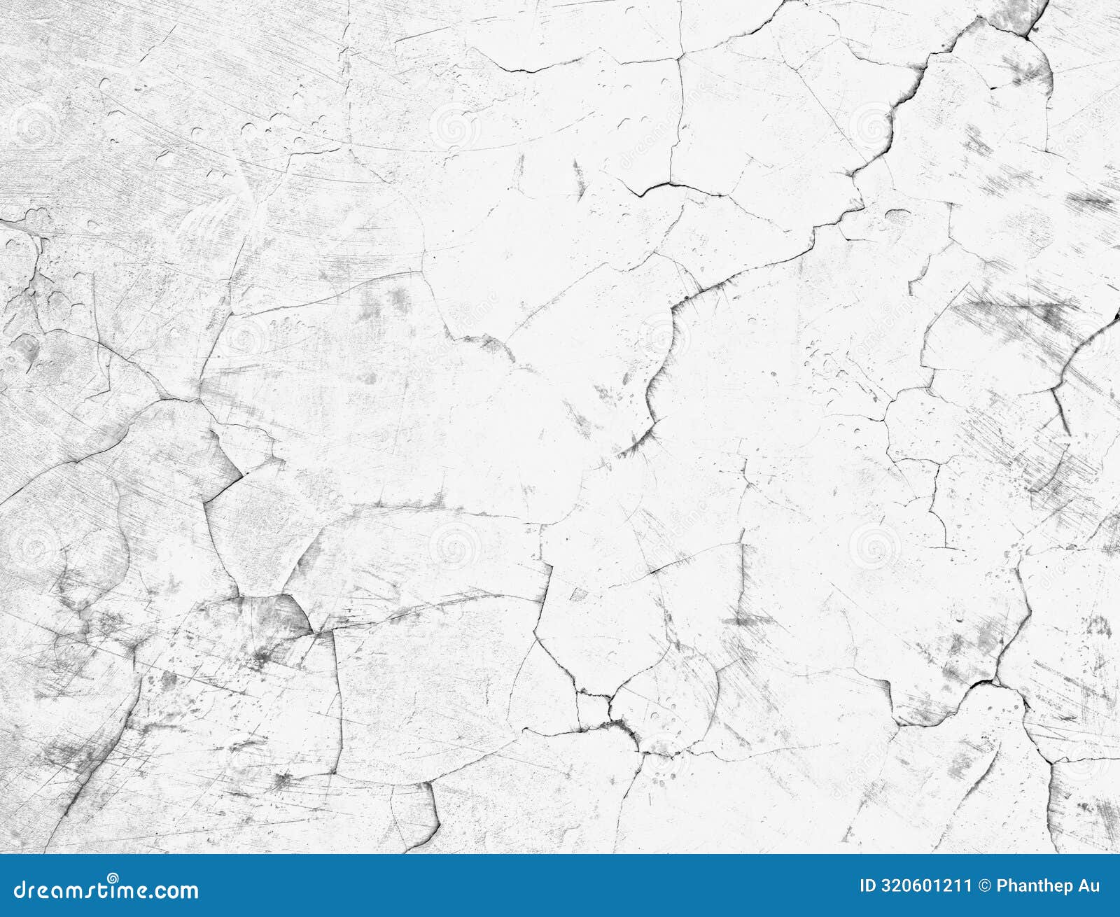 Crack and Scratch Surface of a Concrete Wall Stock Image - Image of ...