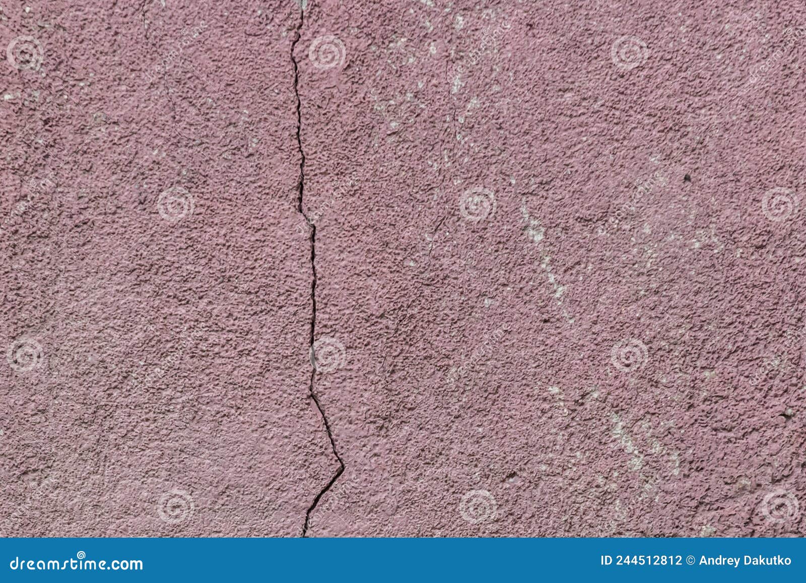 Crack Split Old Wall Facade Building Broken Surface Texture Cracked ...