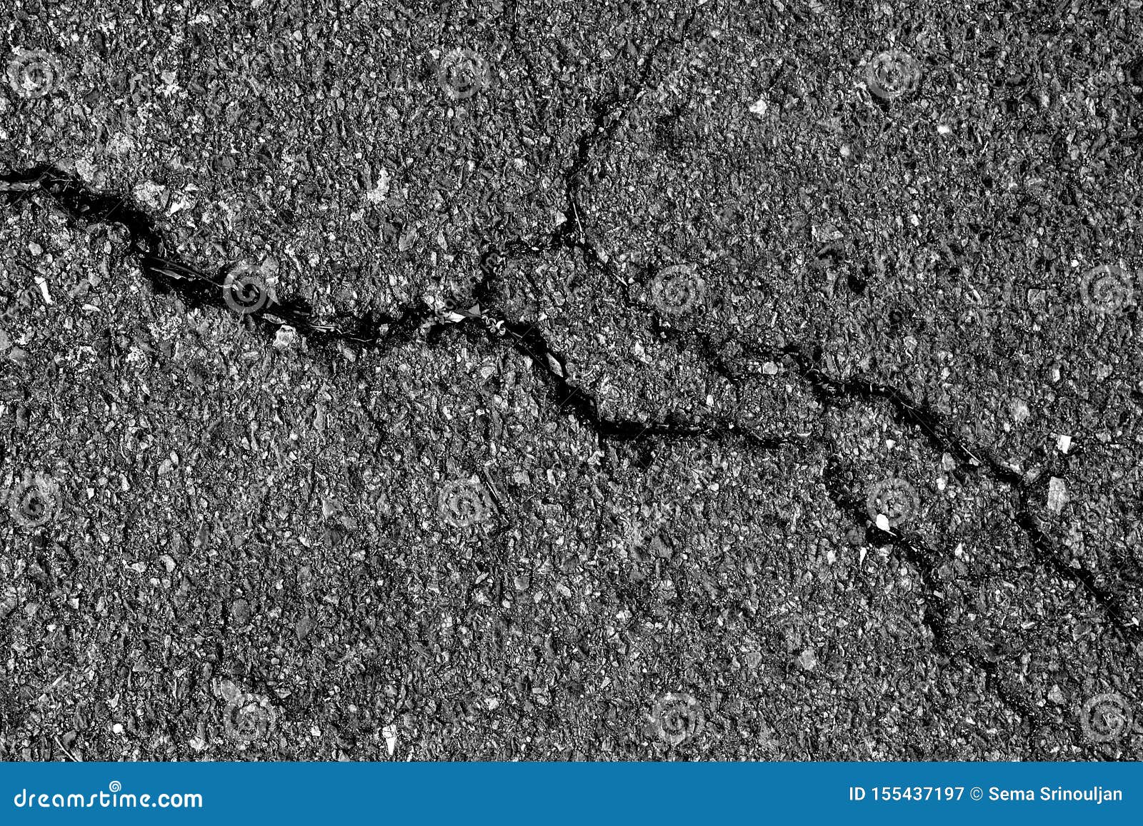 Crack and Texture of Asphalt Road. Stock Image - Image of crack ...
