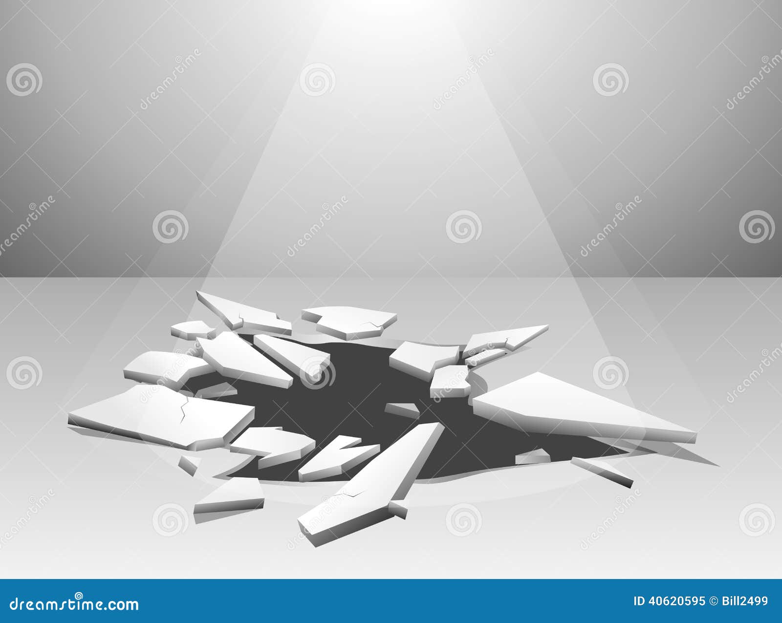 Crack Vector stock illustration. Illustration of concept - 40620595