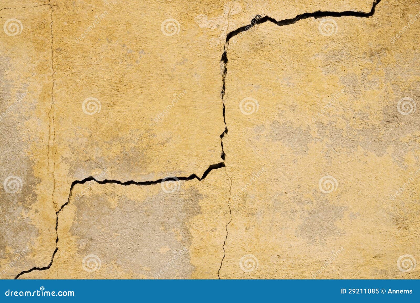 Crack in wall stock image. Image of break, construction - 29211085