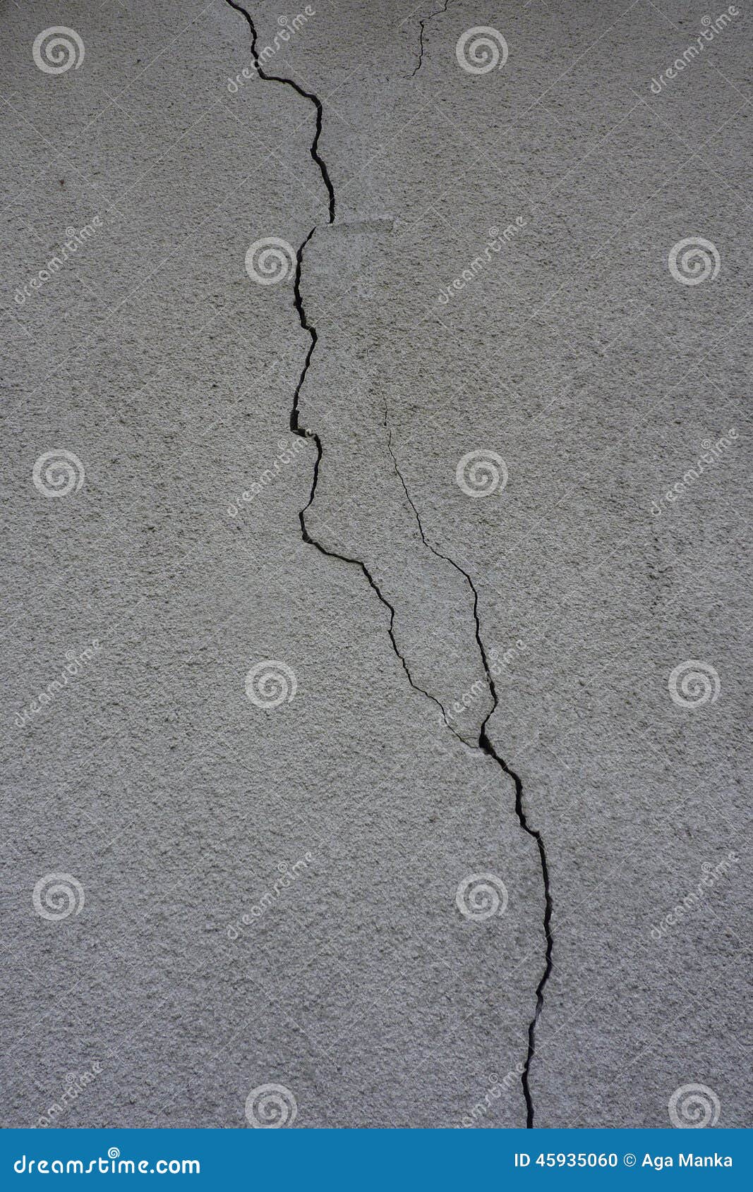 The crack on the wall. stock photo. Image of texture - 45935060