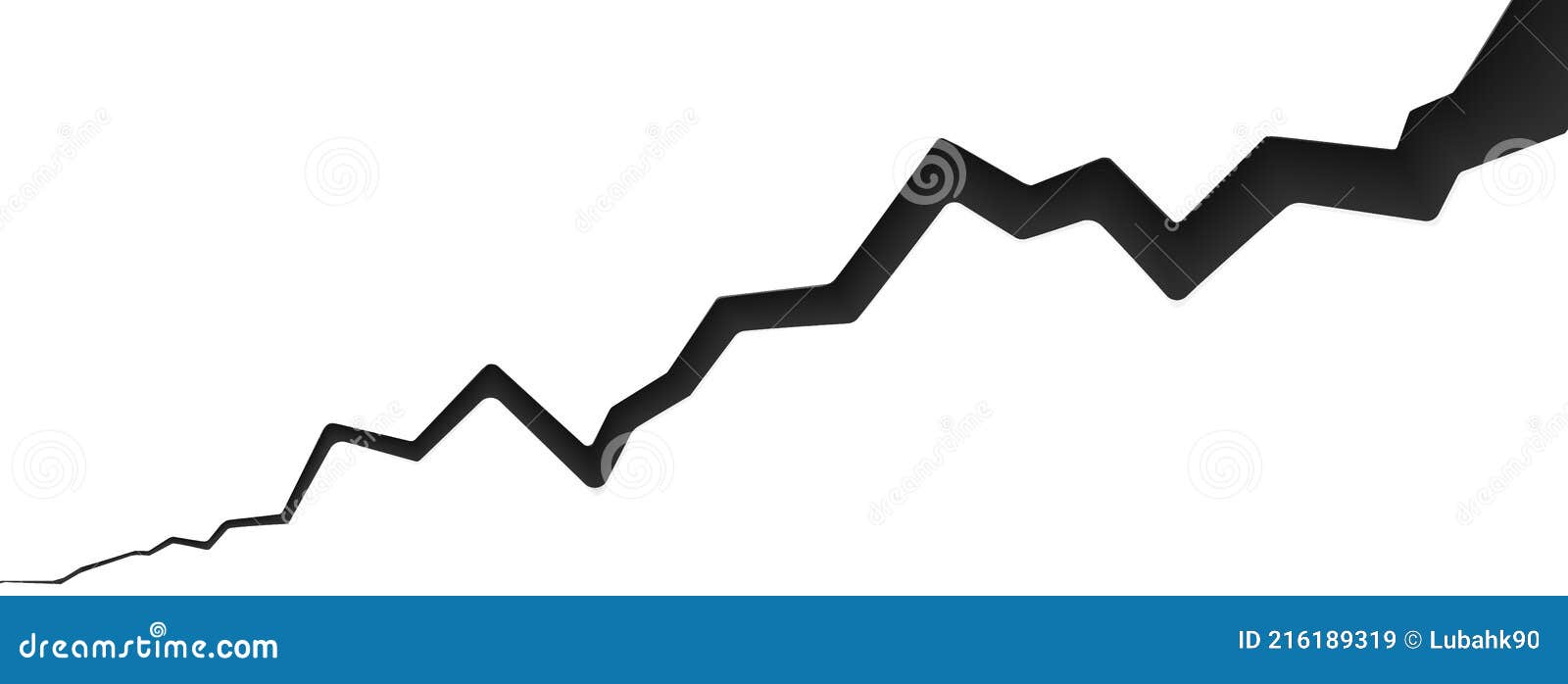 Crack Wall Texture. Broken Ground Long Banner. Damage Surface. Black ...