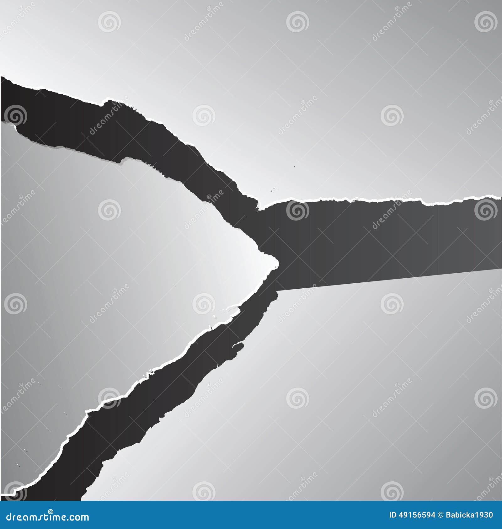 Crack stock illustration. Illustration of crack, outdoor - 49156594