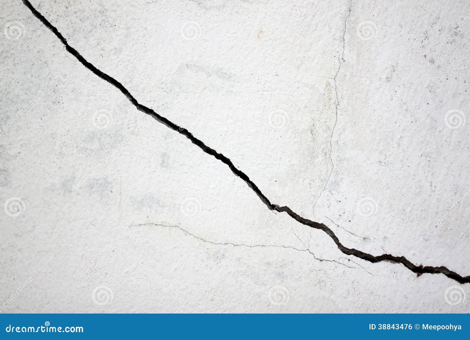Crack White Concrete Texture Background. Royalty-Free Stock Photo ...