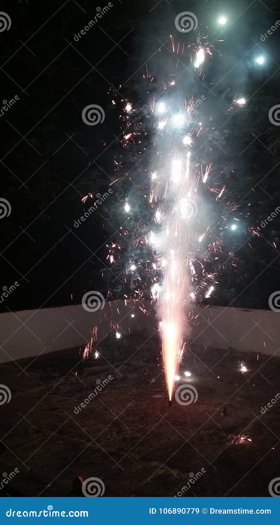 Crack Your Minds with Fireworks Stock Image - Image of fireworks ...