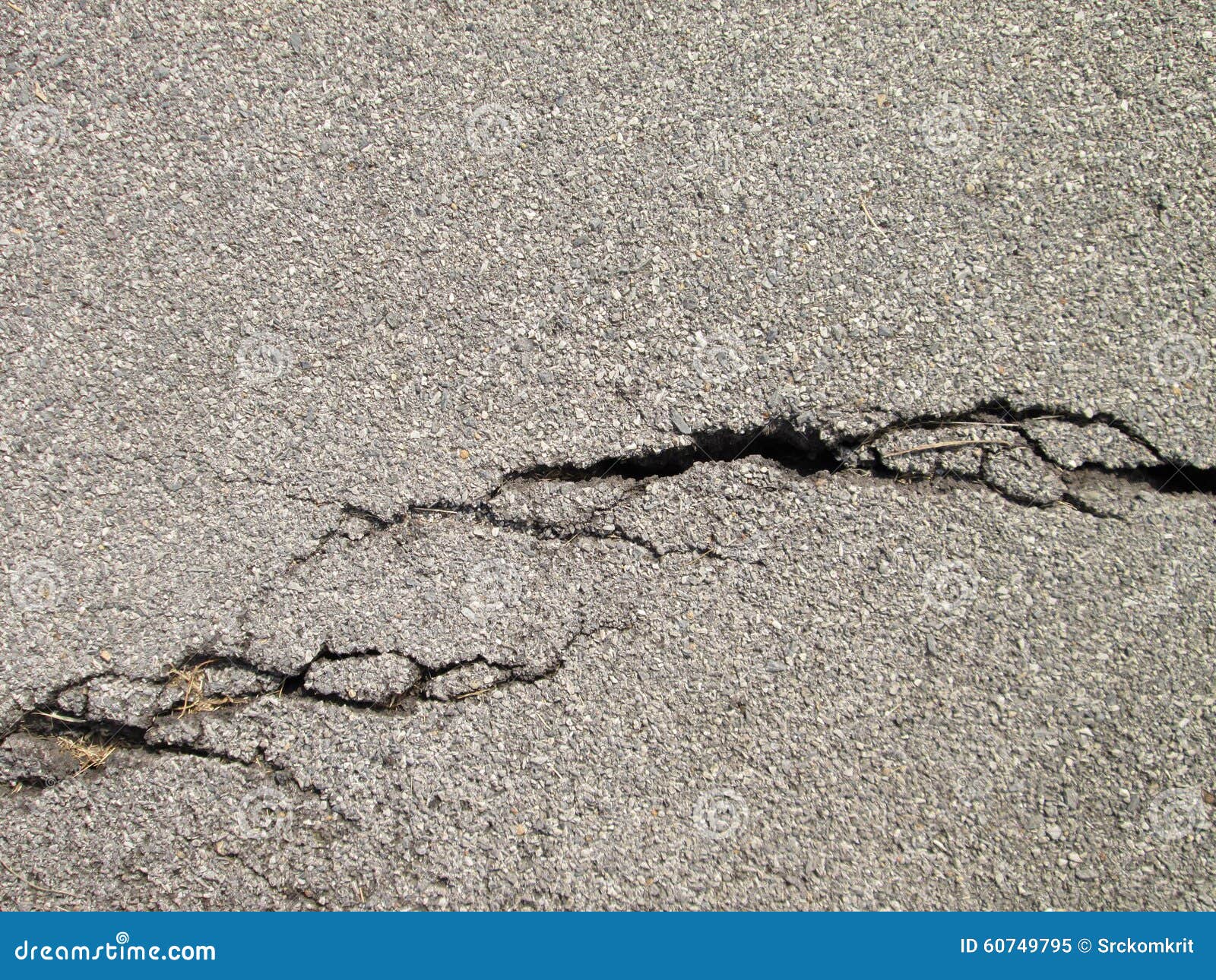 Cracked Asphalt Texture