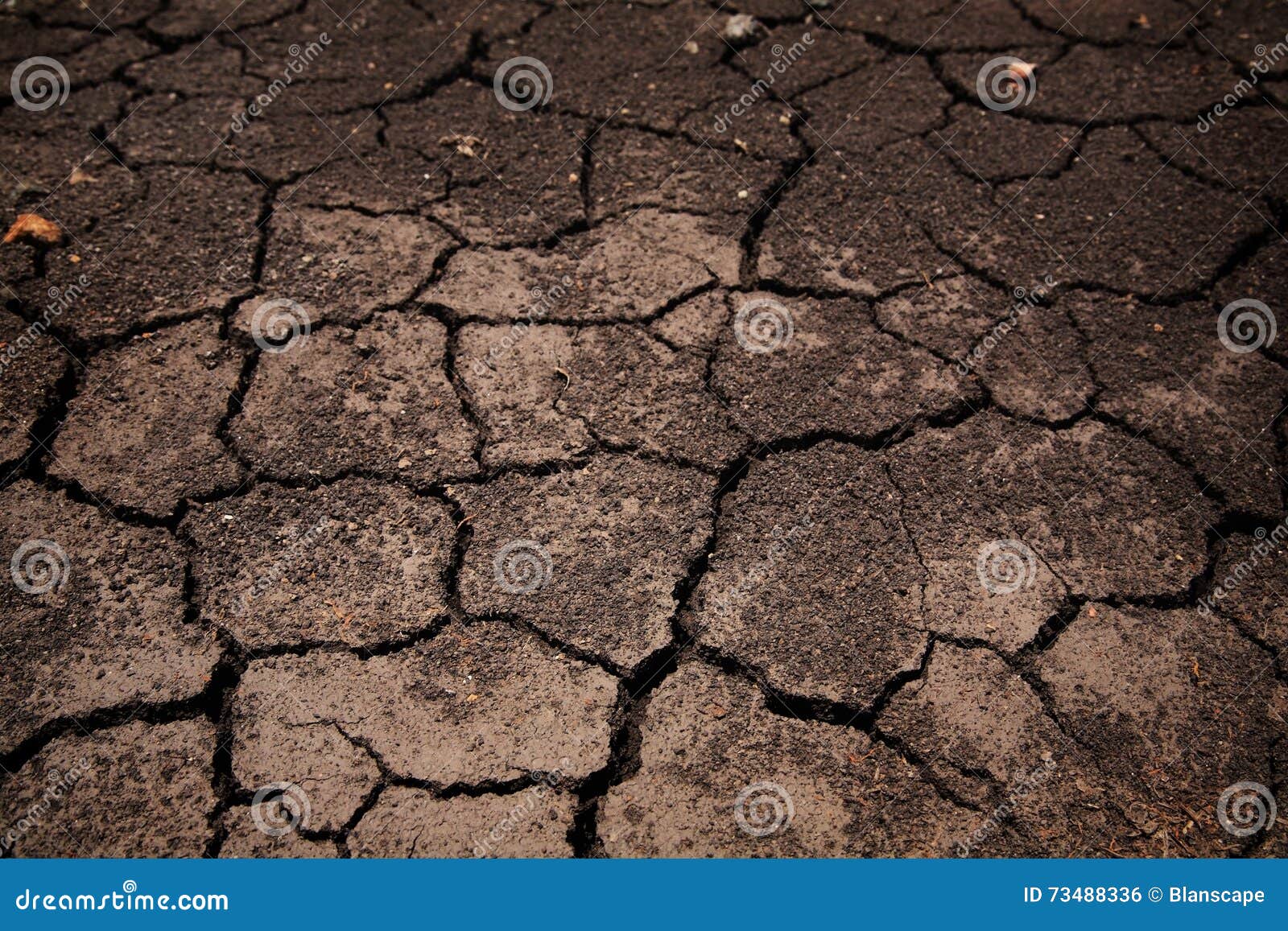 Cracked Barren Earth or Ground Stock Photo - Image of drain, desert ...