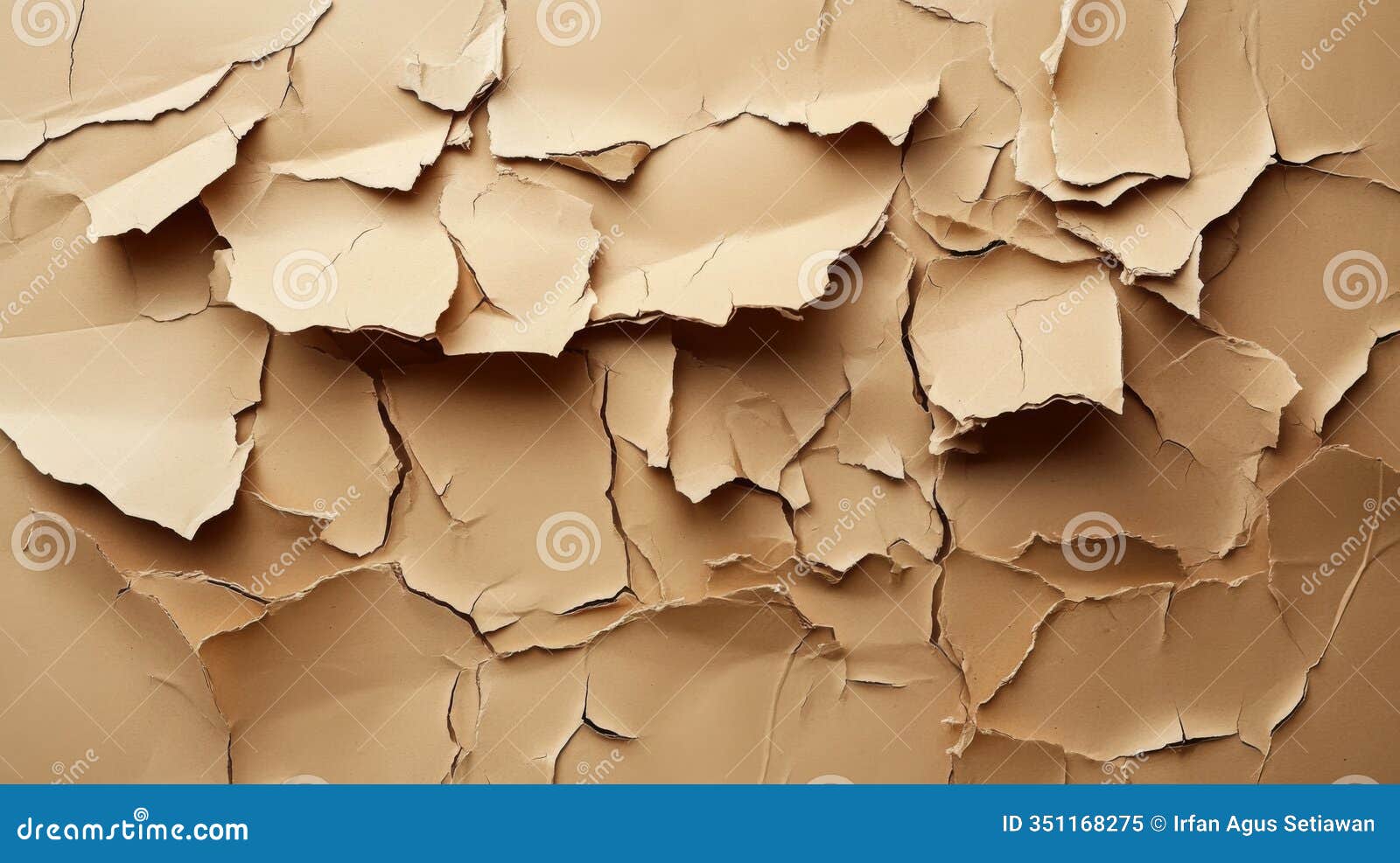 Cracked Beige Paper Texture Background Stock Illustration ...