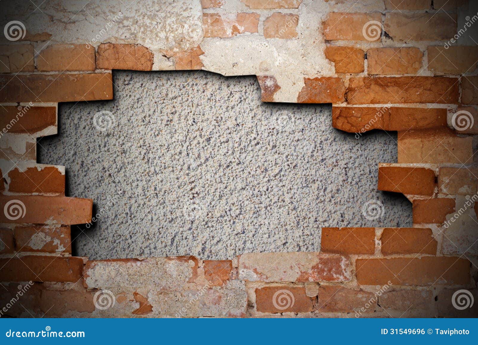 Cracked brick wall texture stock photo. Image of dirty - 31549696