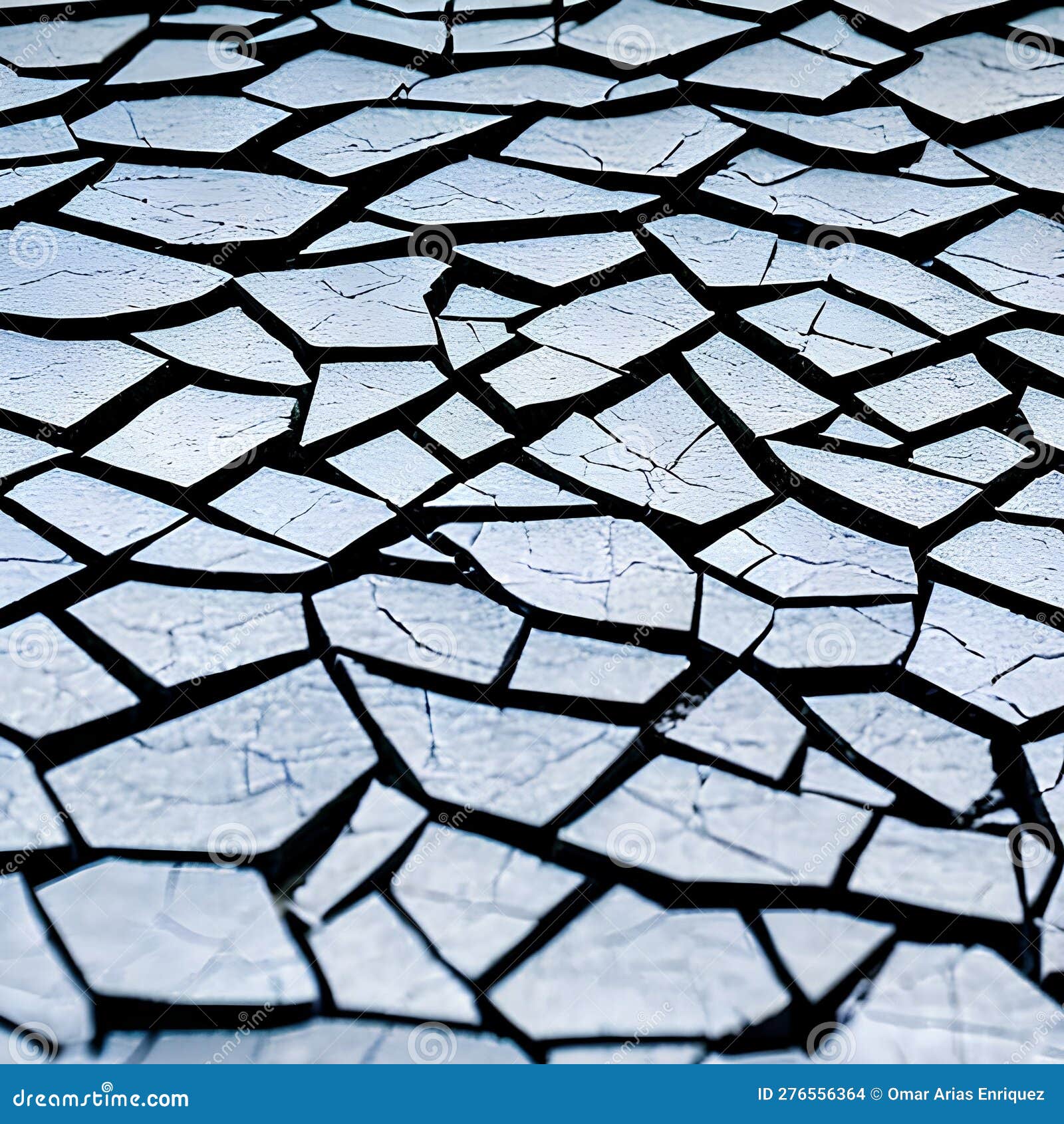 A Cracked and Broken Texture with Shattered Ice and Cracked Pavement5 ...