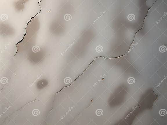 Cracked Ceiling: a Study in Texture and Light Stock Illustration ...
