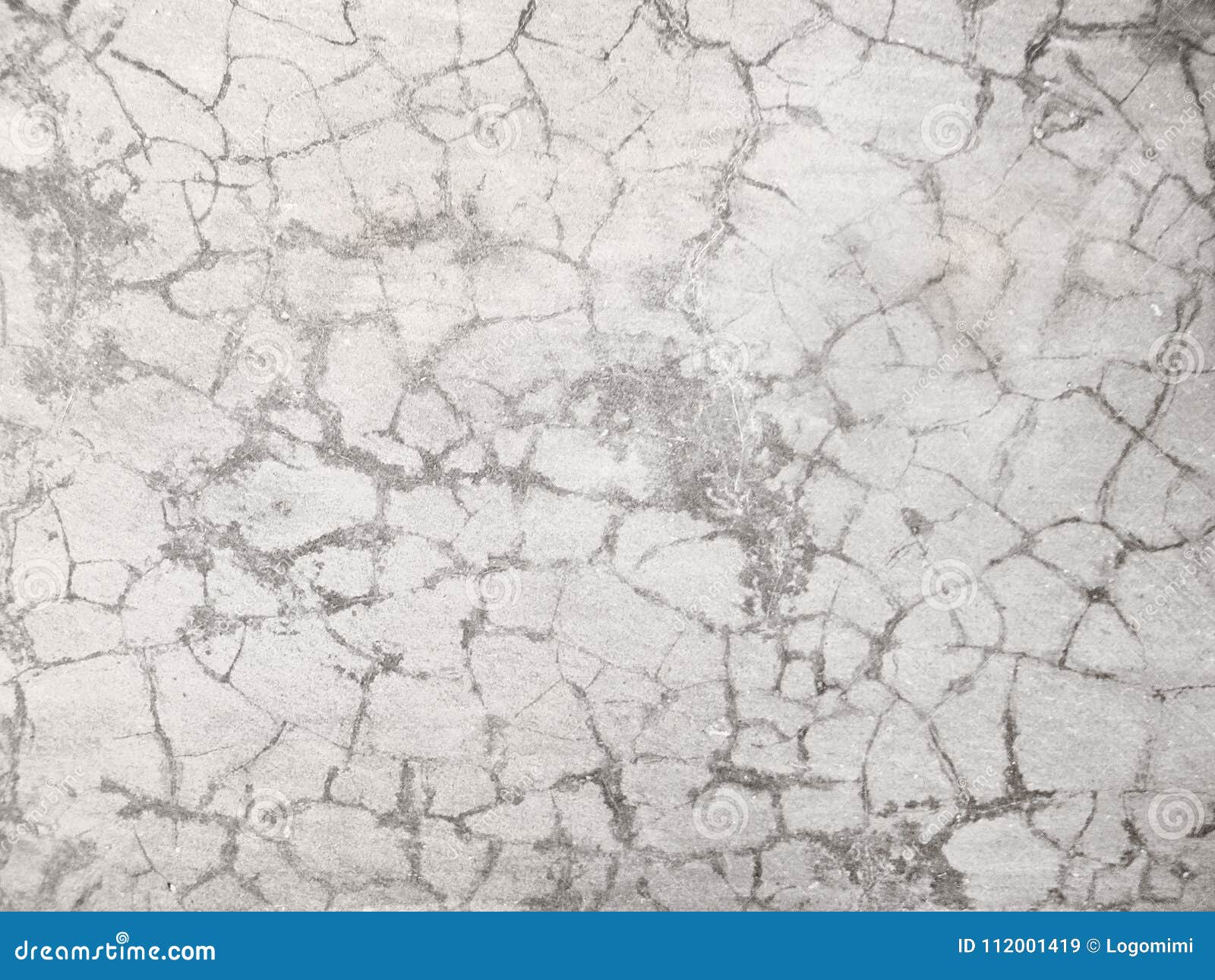 Cracked Cement Wall Material, Texture Stock Image - Image of damaged ...