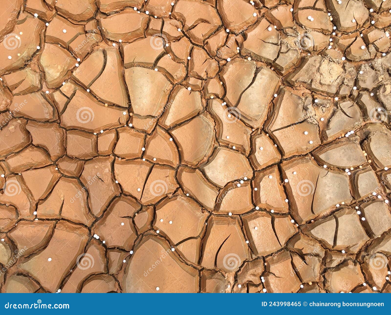 Cracked Clay or Broken Clay. Stock Image - Image of closeup, earth ...