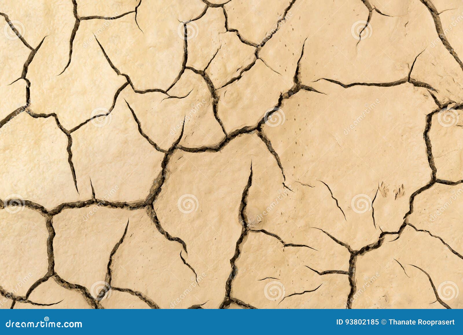 Cracked Clay Ground, Background. Stock Illustration - Illustration of ...