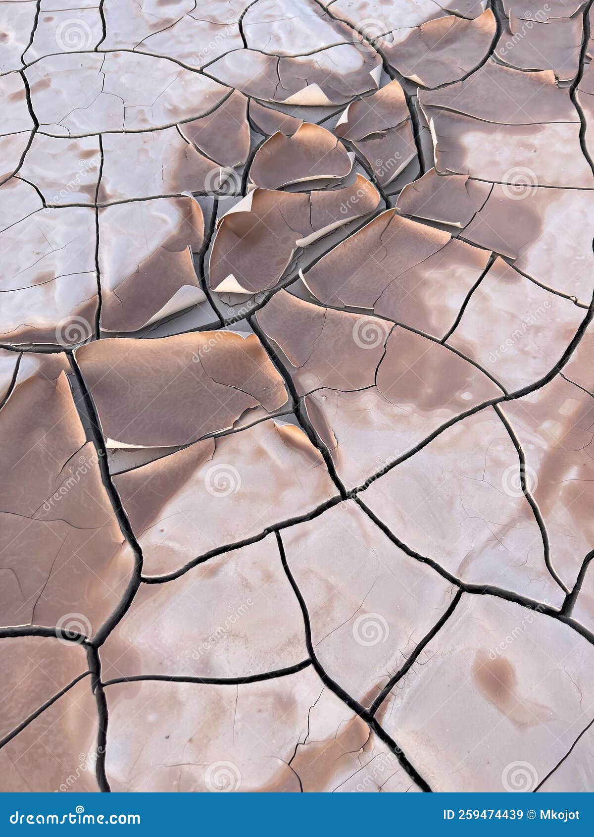Cracked clay ground stock image. Image of travel, ground - 259474439