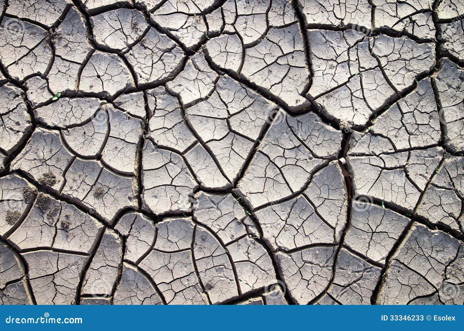 Cracked clay ground stock image. Image of detail, barren - 33346233