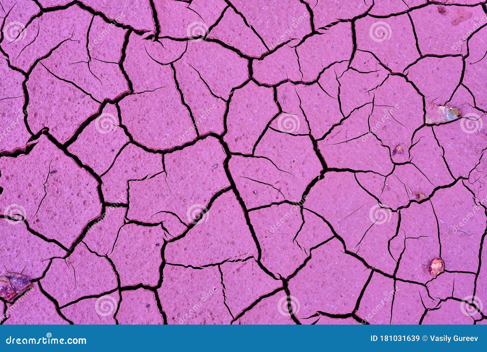 Cracked Clay Soil Texture, Background, Seamless Pattern. Crack in the ...