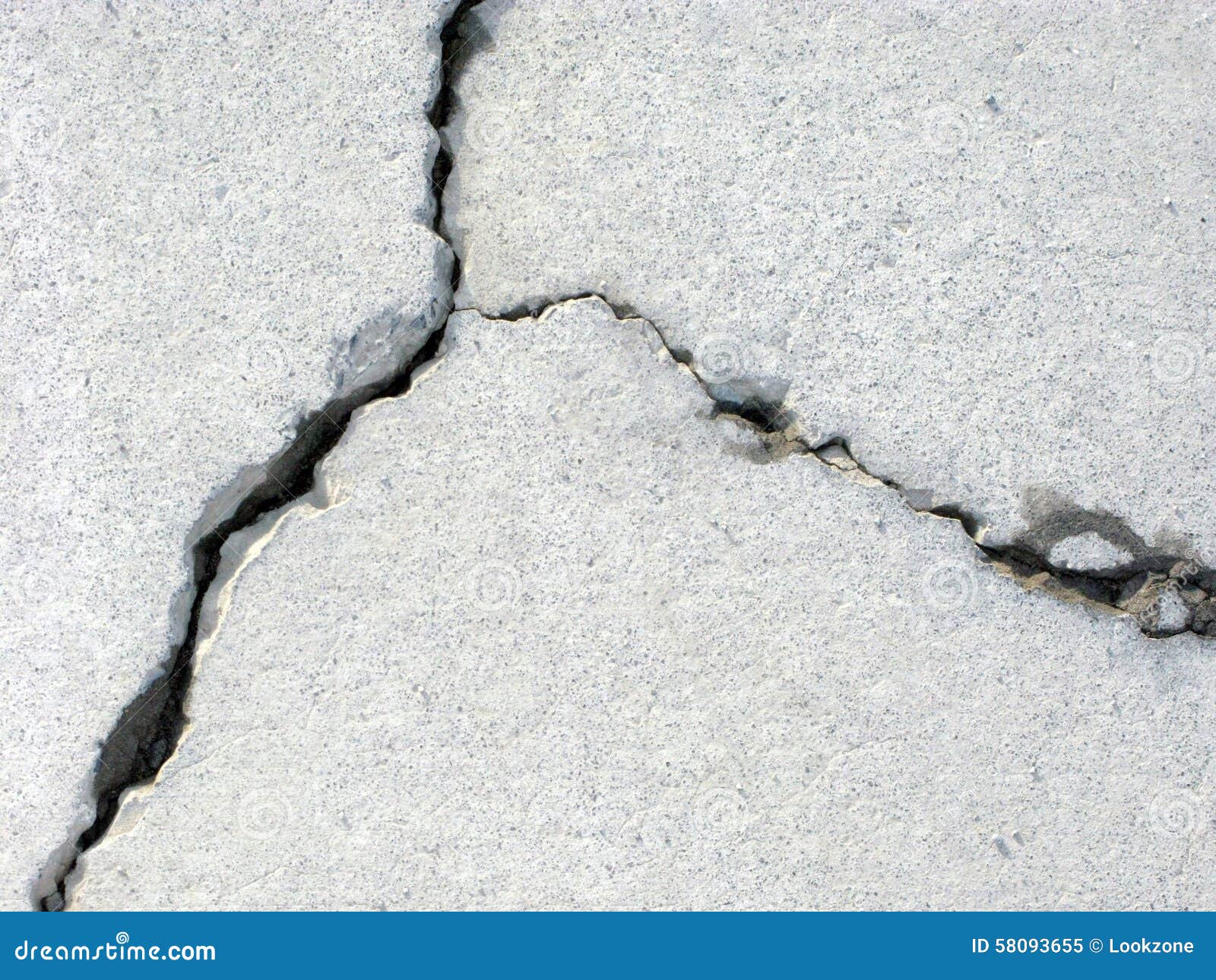 Cracked Concrete Texture Closeup Background. Royalty-Free Stock Image ...
