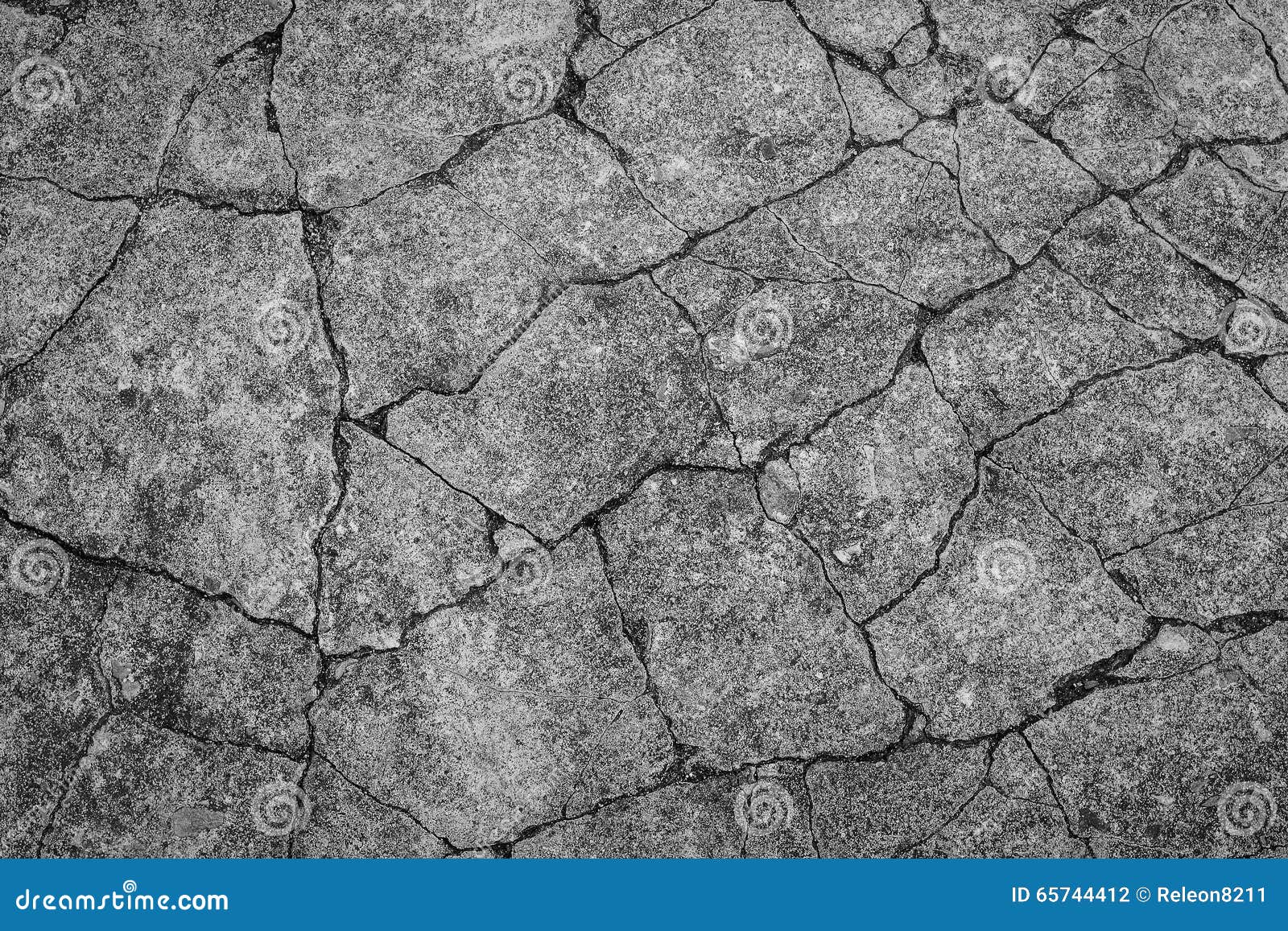Cracked Concrete Texture Closeup Background Stock Photo - Image of ...