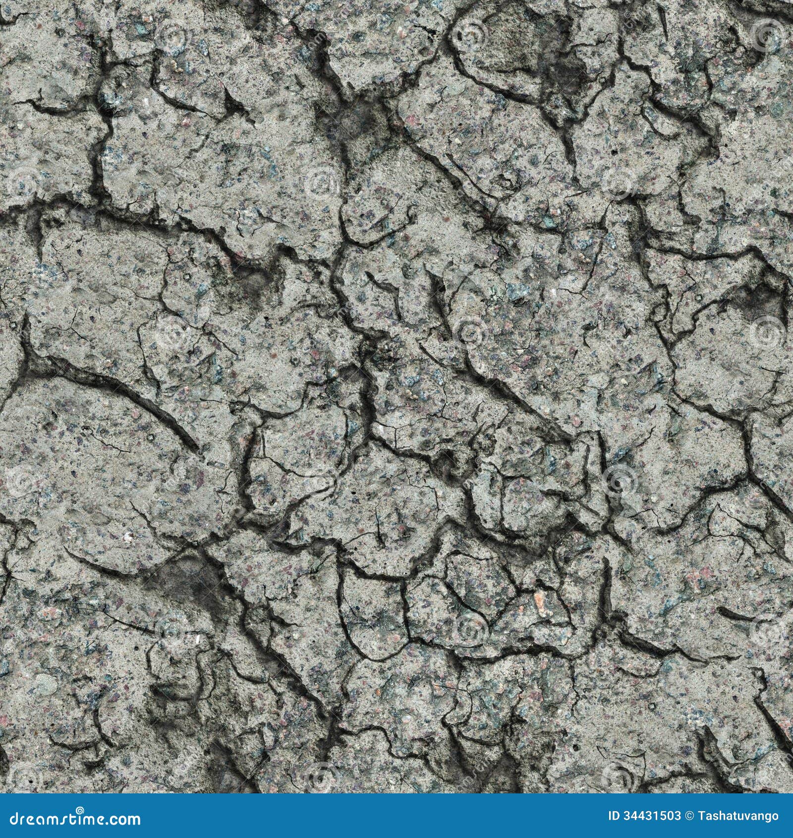 Cracked Sidewalk Texture